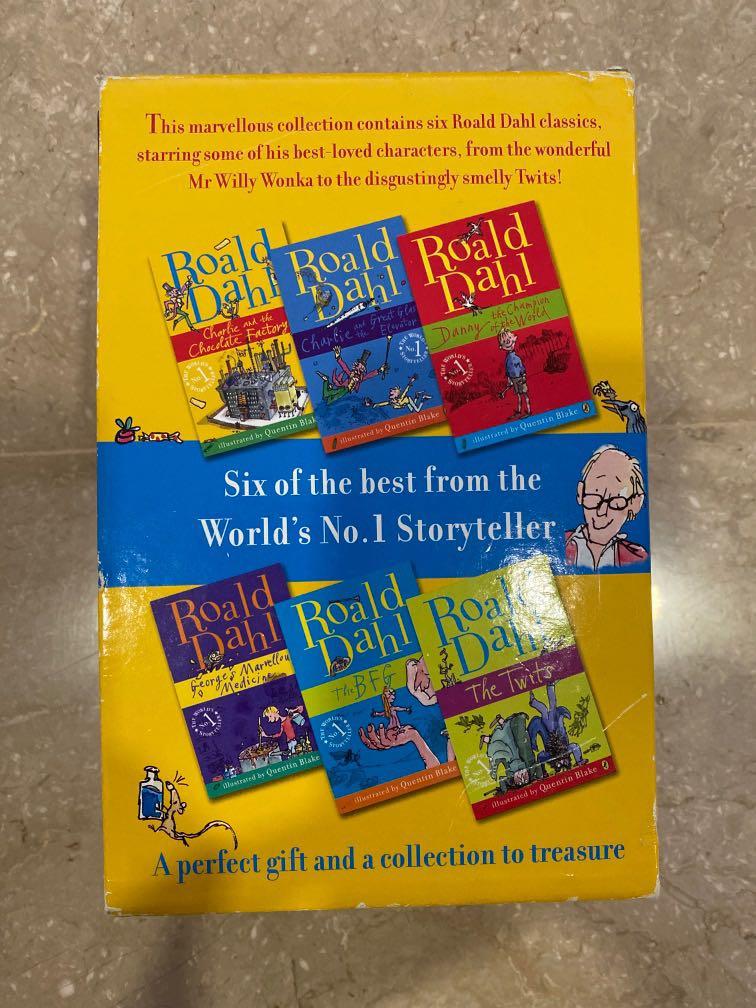Roald Dahl box set of 6 + 3 extra, Hobbies & Toys, Books & Magazines, Children's Books on Carousell