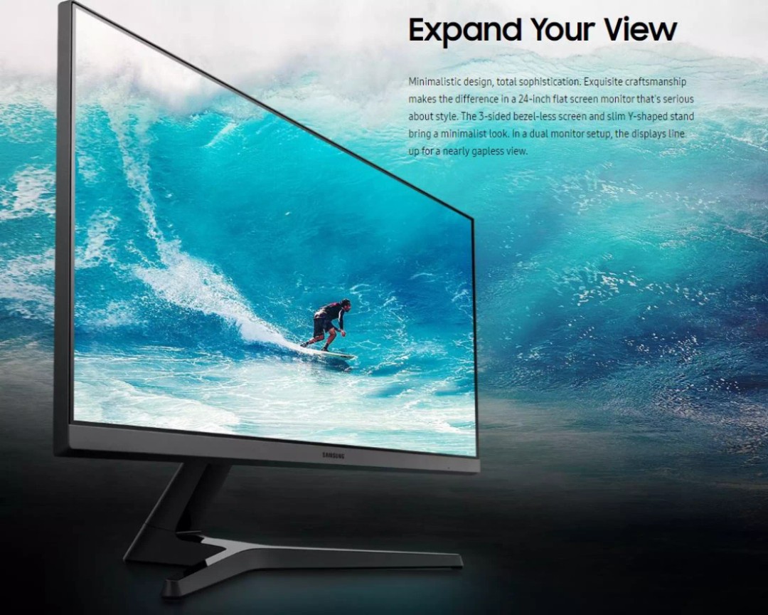 Samsung 24" LED Monitor (S24R350FZE), Computers & Tech, Parts ...