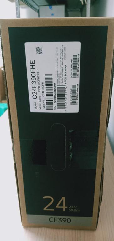 SAMSUNG ESSENTIAL CURVED CF390 MONITOR 24 INCH, Computers & Tech, Parts ...