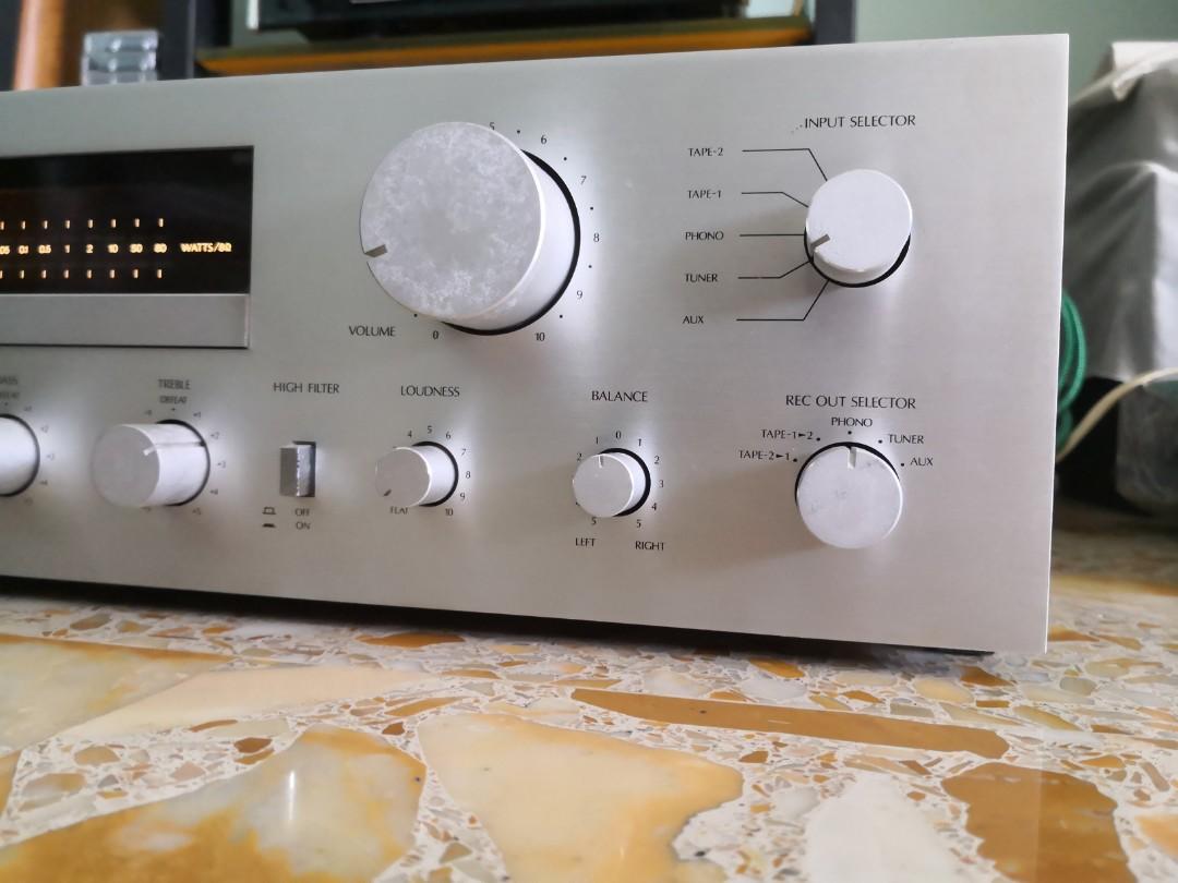 Sansui A-60 stereo integrated amplifier, Audio, Soundbars, Speakers ...