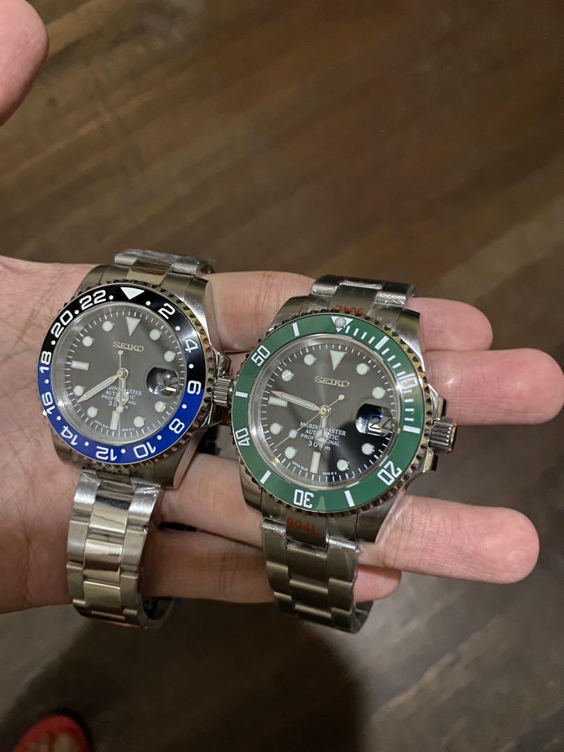 Seiko 904L Stainless Steel Homage Mods, Men's Fashion, Watches ...