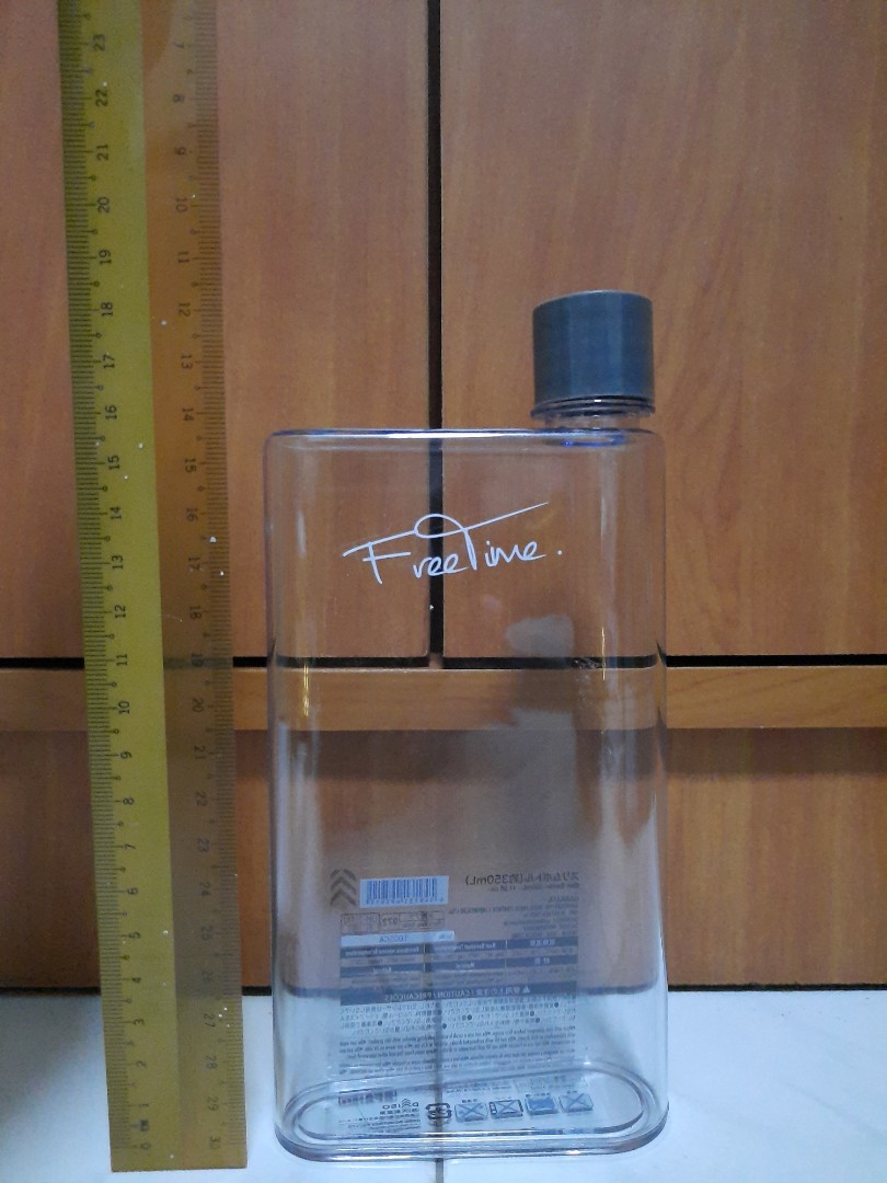 Slim 350 ml plastic bottle, Furniture & Home Living, Kitchenware ...