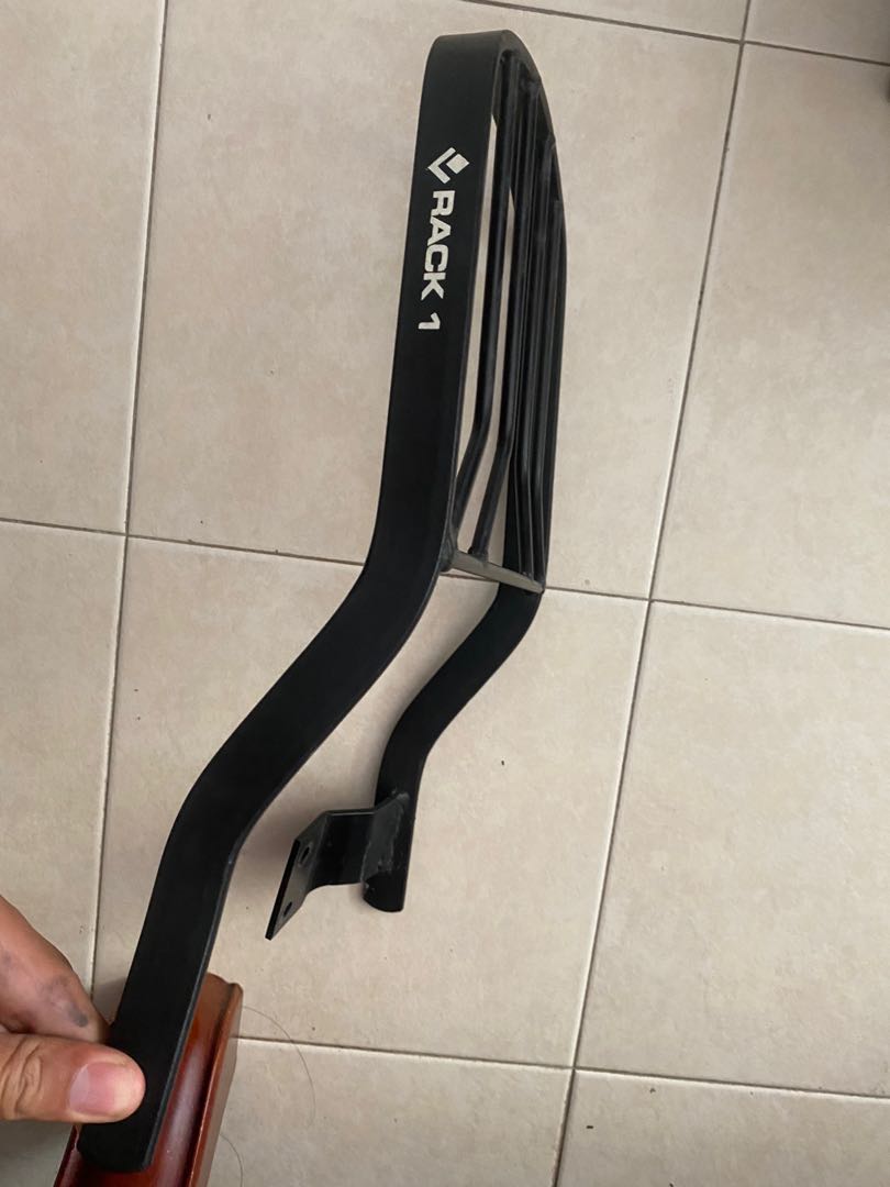 Sniper mono rack, Motorcycles, Motorcycle Accessories on Carousell