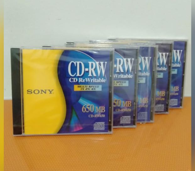 Sony CD-RW, Hobbies & Toys, Music & Media, CDs & DVDs on Carousell