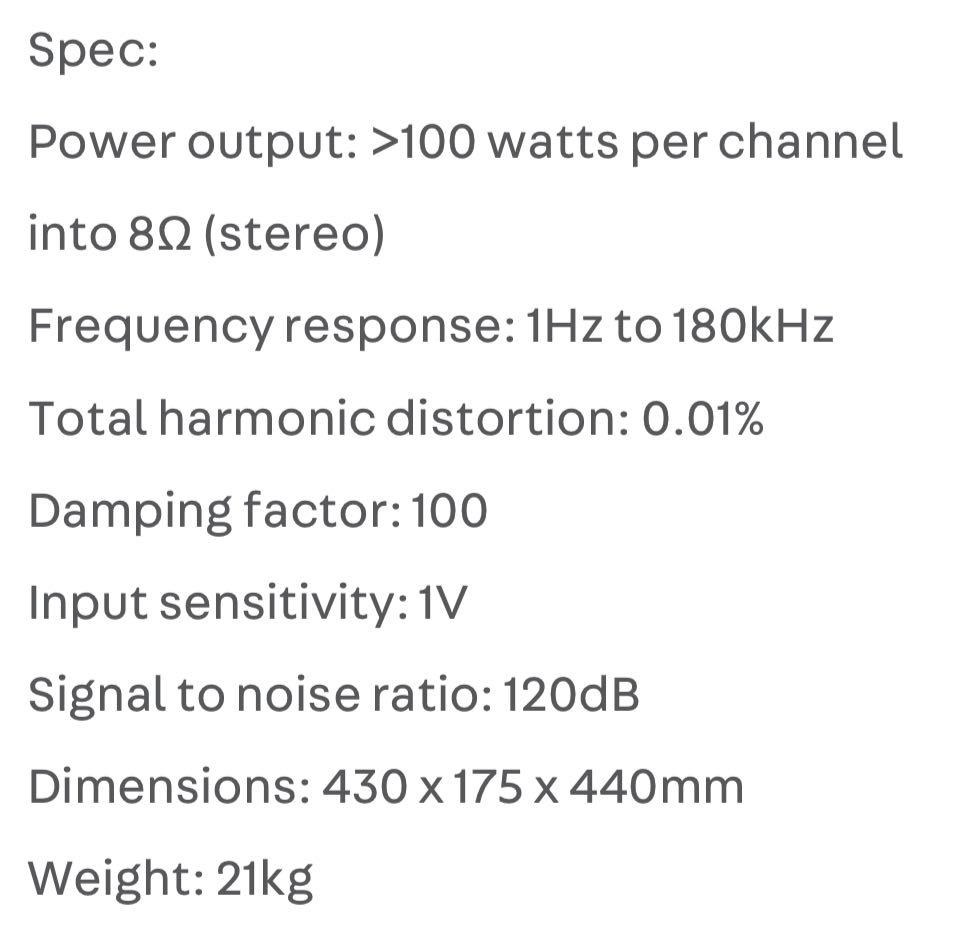 Sony TA-N90ES, Audio, Soundbars, Speakers & Amplifiers on Carousell