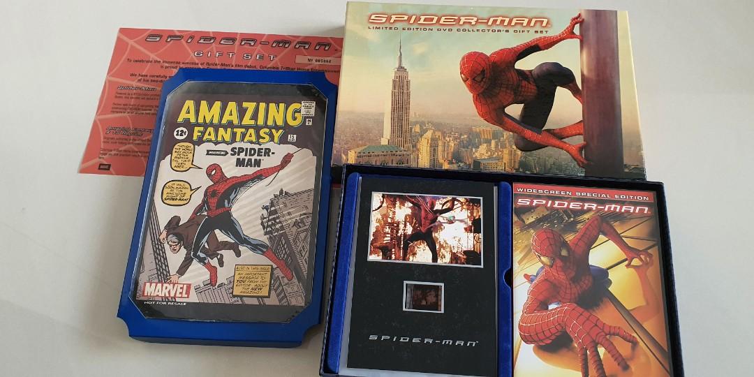 Spiderman Limited Edition DVD collection gift set, Hobbies & Toys ...