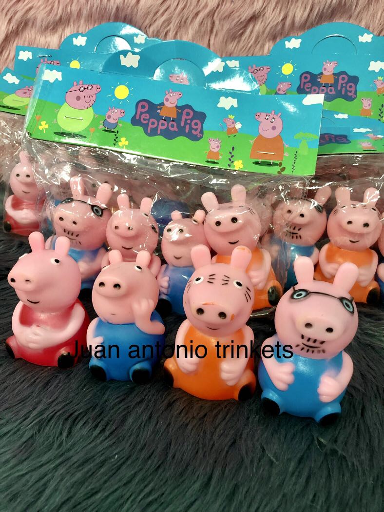 Squeaking Peppa Pig Family, Hobbies & Toys, Toys & Games on Carousell