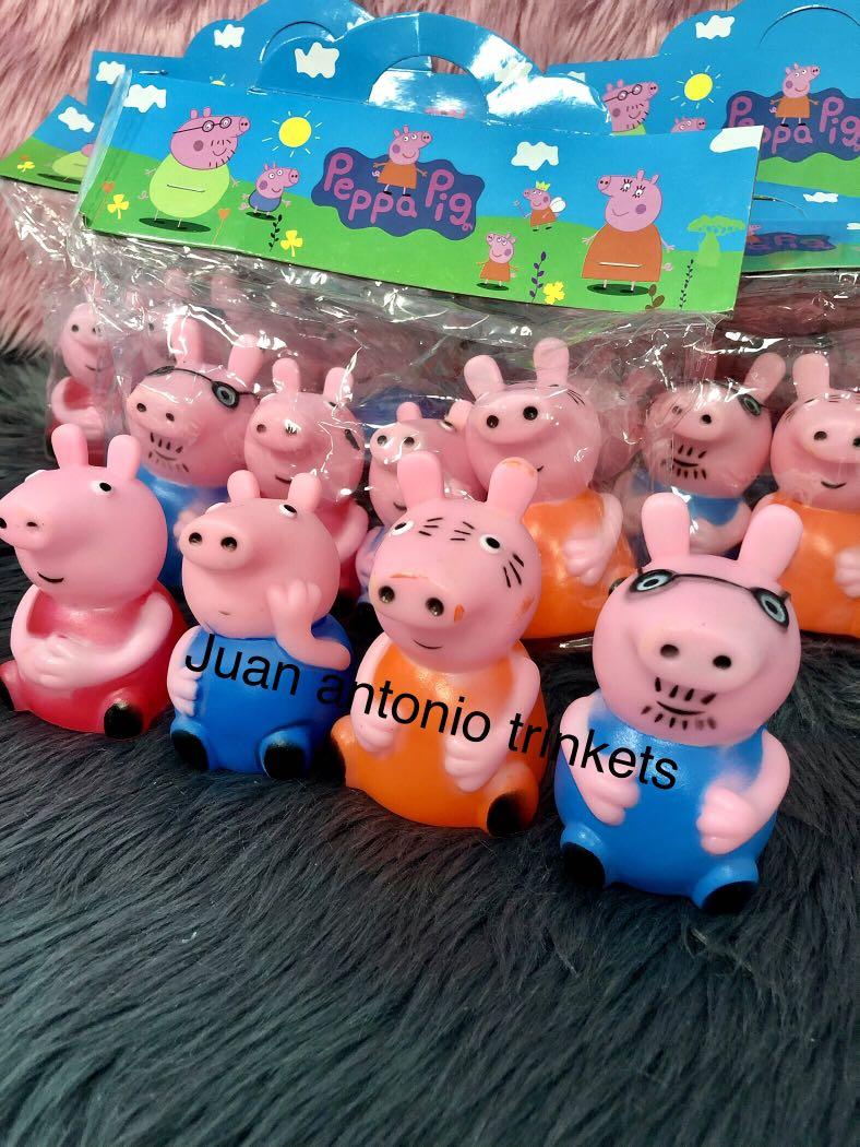 Squeaking Peppa Pig Family, Hobbies & Toys, Toys & Games on Carousell