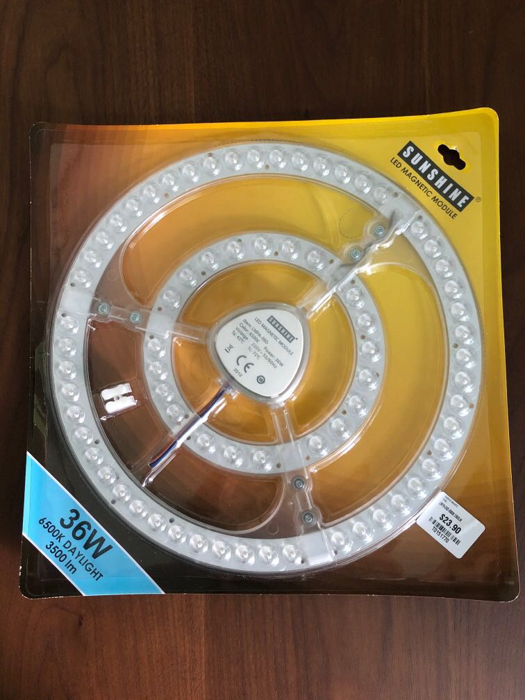 Sunshine LED magnetic lighting module - 36W 6500k Daylight 3500lm ...