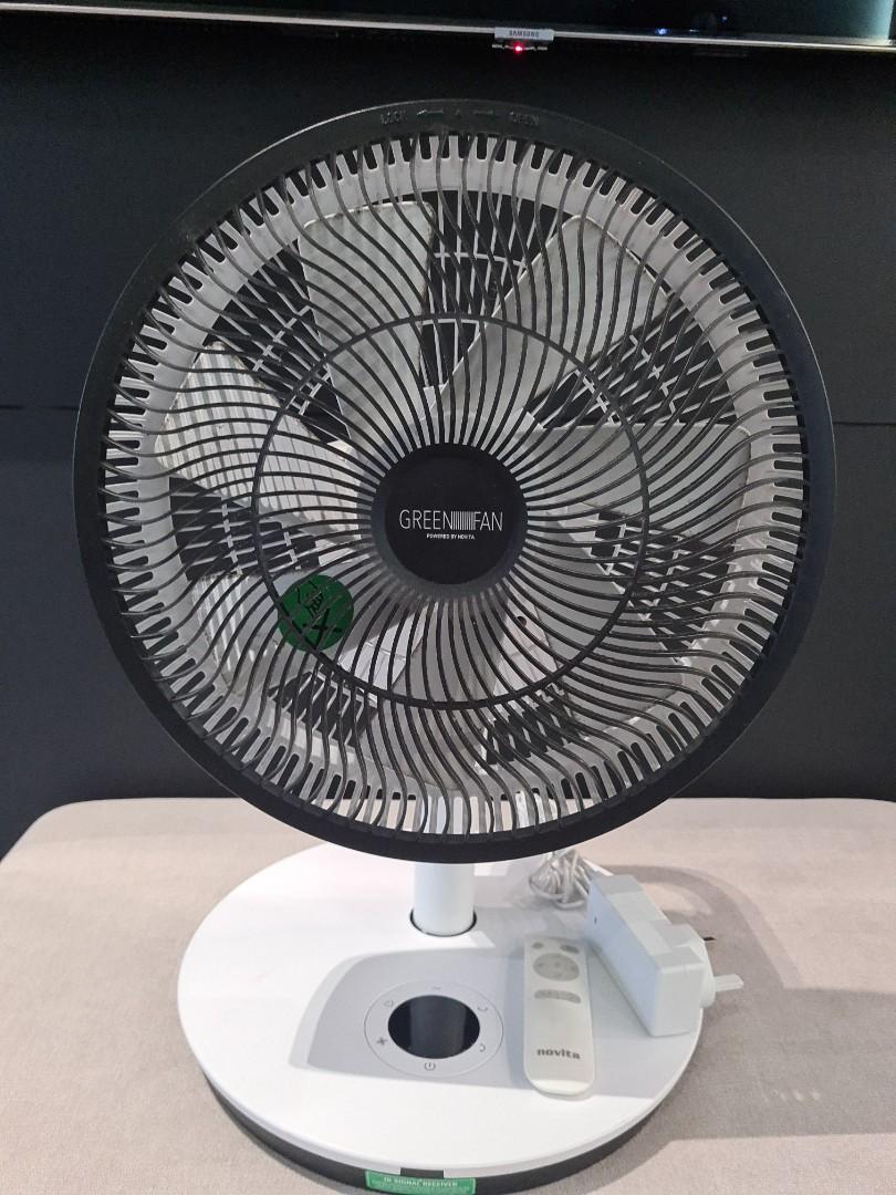 Table Fan - Green Fan by Novita, Furniture & Home Living, Lighting ...