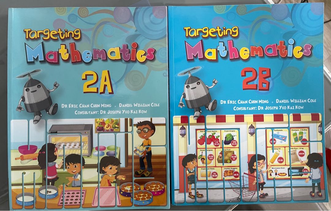 Targeting Mathematics Textbook 2A & 2B, Hobbies & Toys, Books ...
