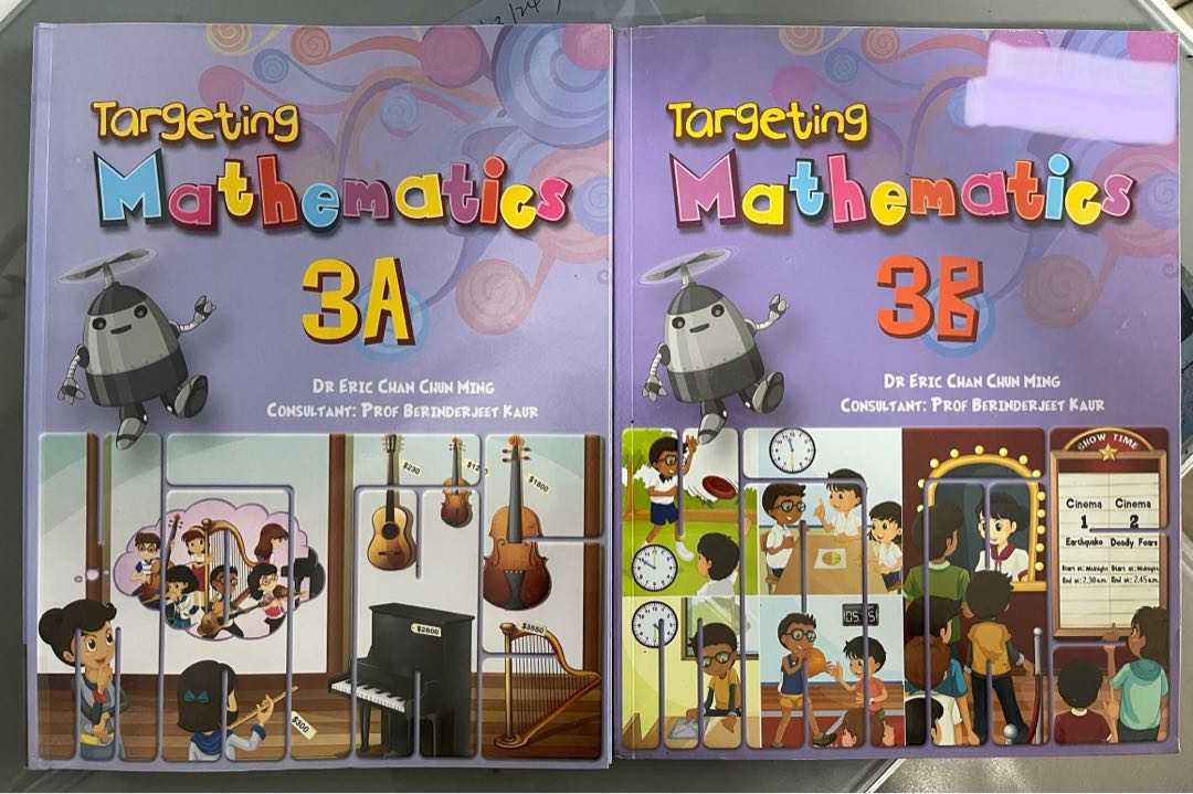 Targeting Mathematics Textbook 3A & 3B, Hobbies & Toys, Books ...