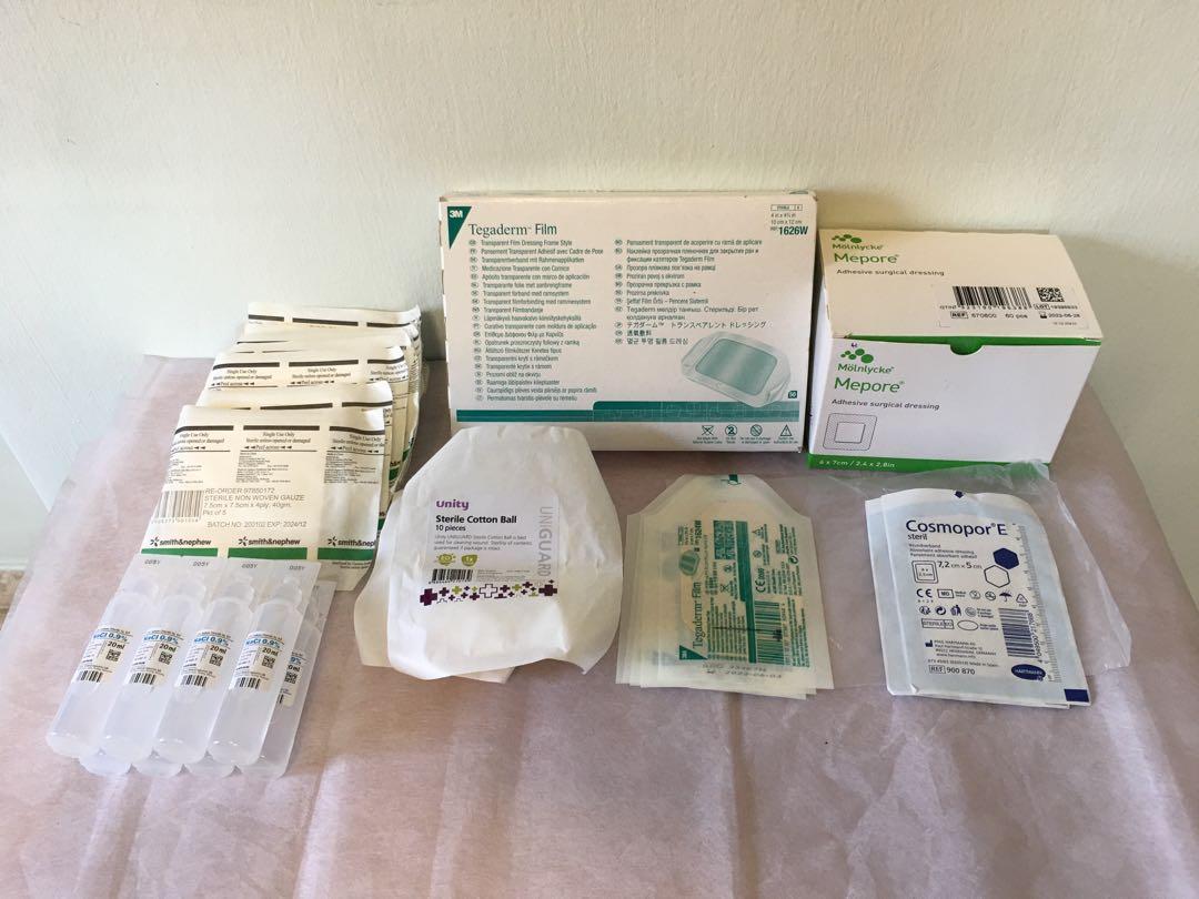 Tegaderm Film, Mepore, Gauze, Cotton Ball, Cosmopore, Health ...