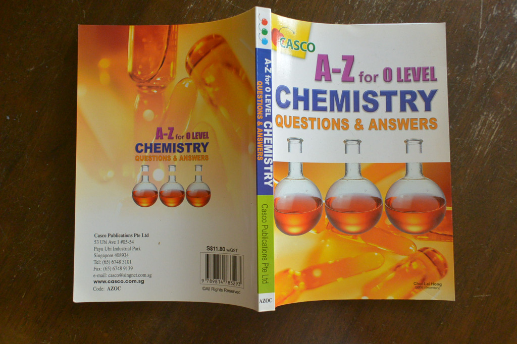 Text book, revision, O Level, Chemistry, Question & Answers, Hobbies ...