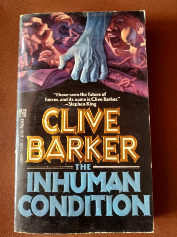 The Inhuman Condition by Clive Barker, Hobbies & Toys, Books ...