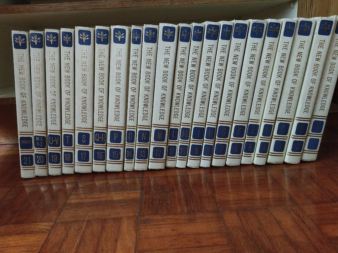 The New Book Of Knowledge Encyclopedia (21 volumes), Hobbies & Toys ...