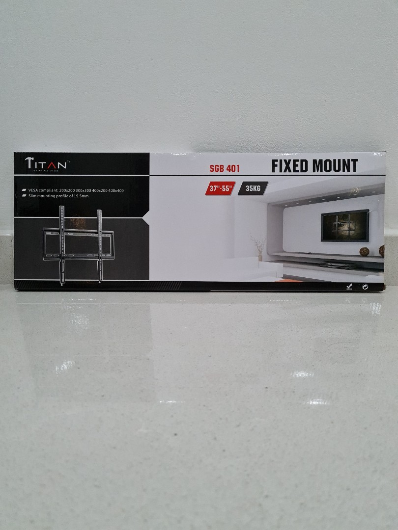 Titan Fixed Mount, TV & Home Appliances, Electrical, Adaptors & Sockets ...