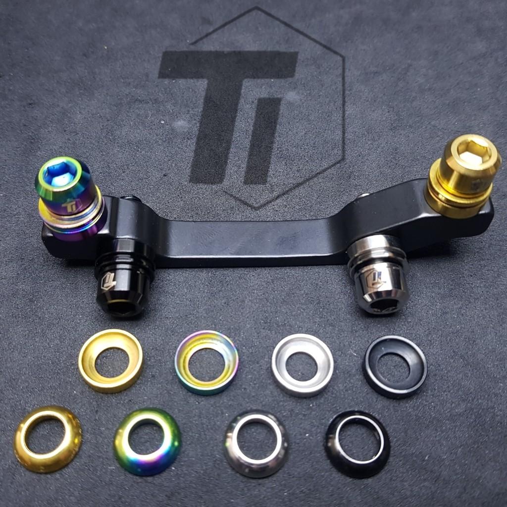 Titanium Concave Convex Washer Disc Brake | M9120 M8120 M8100 M8000 ...