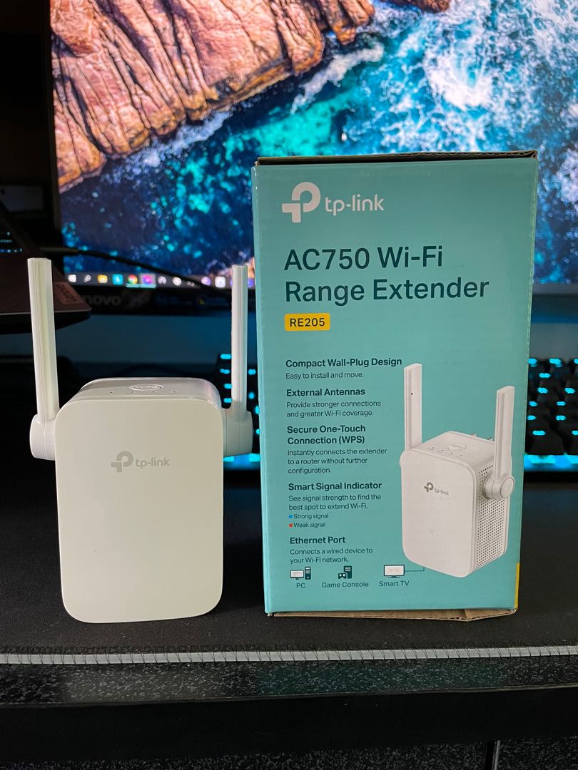 TP-Link RE205 AC750 Wi-Fi Range Extender | WiFi Repeater | WiFi Booster ...