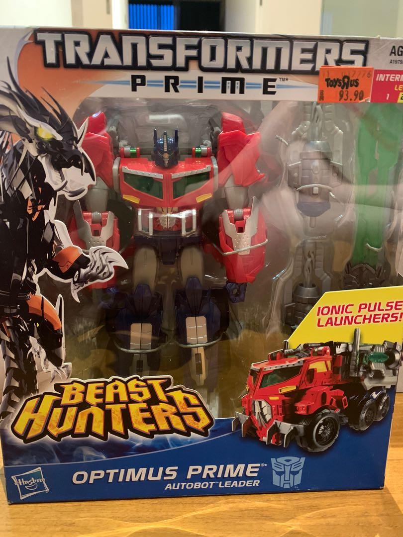 Transformers beast hunters optimus prime, Hobbies & Toys, Toys & Games ...