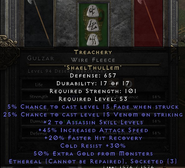 Treachery Armour: Diablo 2 Resurrected, Video Gaming, Gaming ...