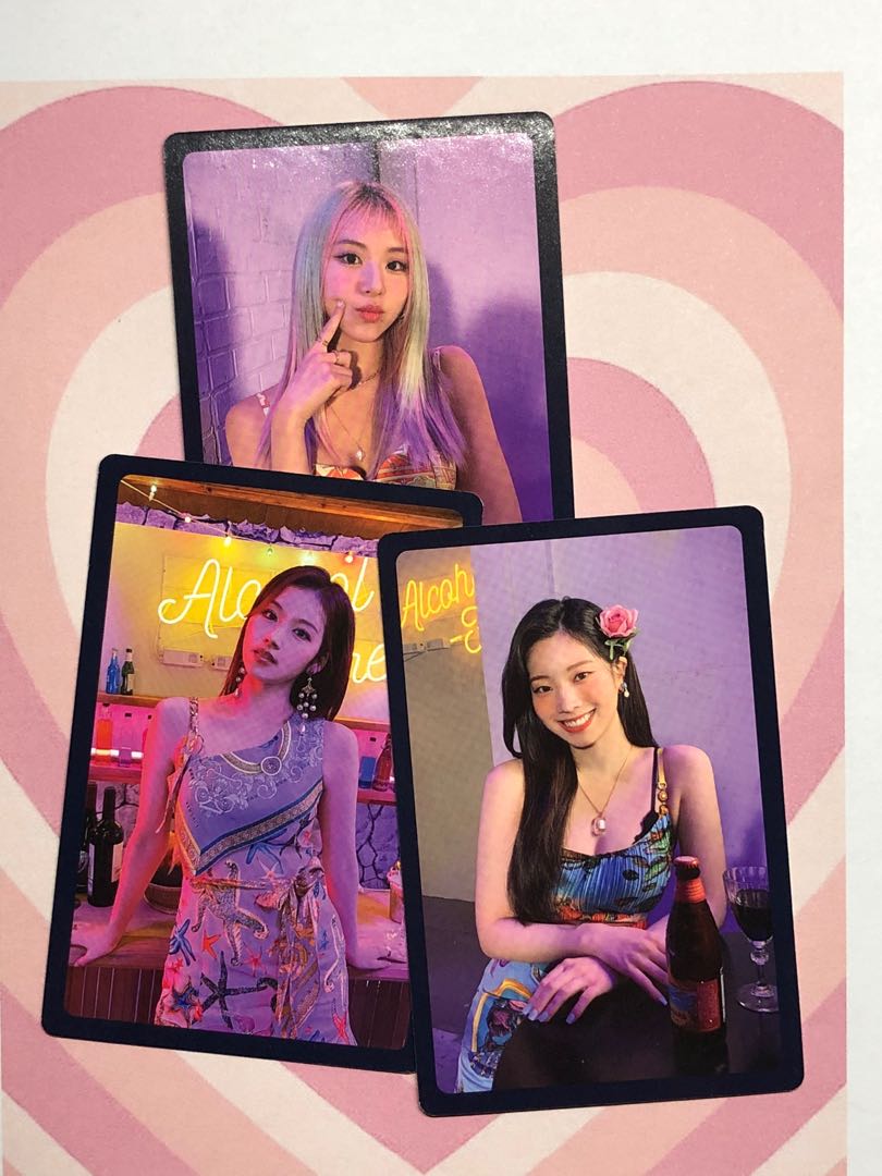 Twice Taste of Love POB (Dahyun Sana Chae) Set, Hobbies & Toys, Memorabilia & Collectibles, K ...