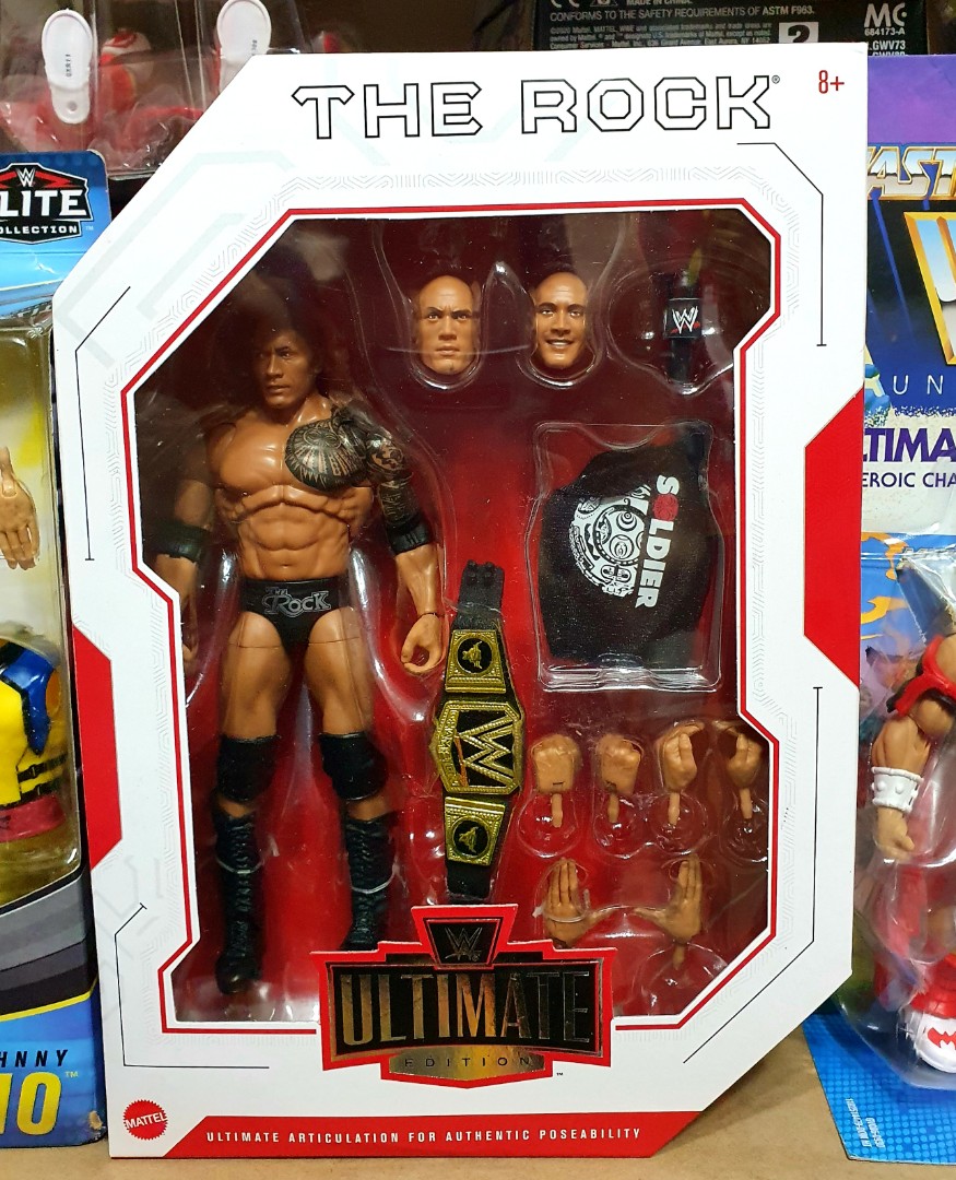 Ultimate Edition The ROCK Action Figure, Hobbies & Toys, Toys & Games ...