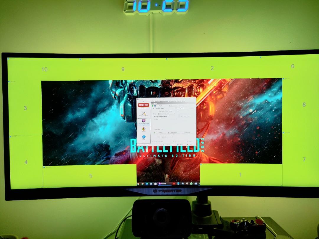 Acer Predator 34" X34A GSync Ultra Wide Monitor QHD 3440*1440 100hz ...