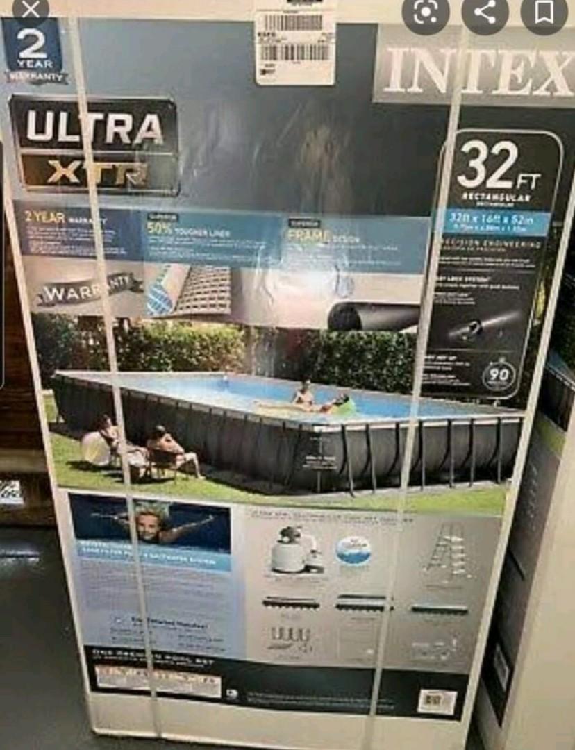 Ultra Xtra Intex Pool, Furniture & Home Living, Outdoor Furniture on ...