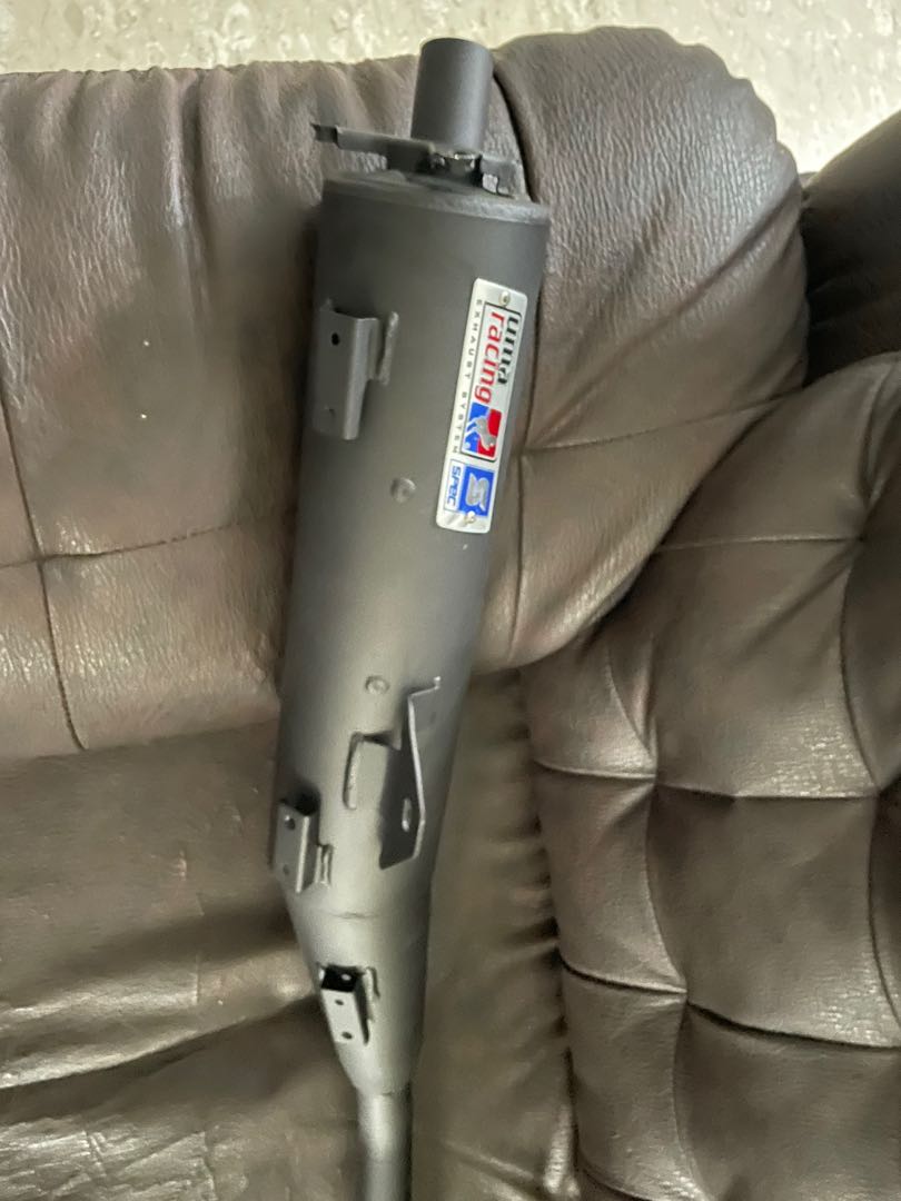 Uma racing back pressure pipe y15zr, Motorcycles, Motorcycle ...