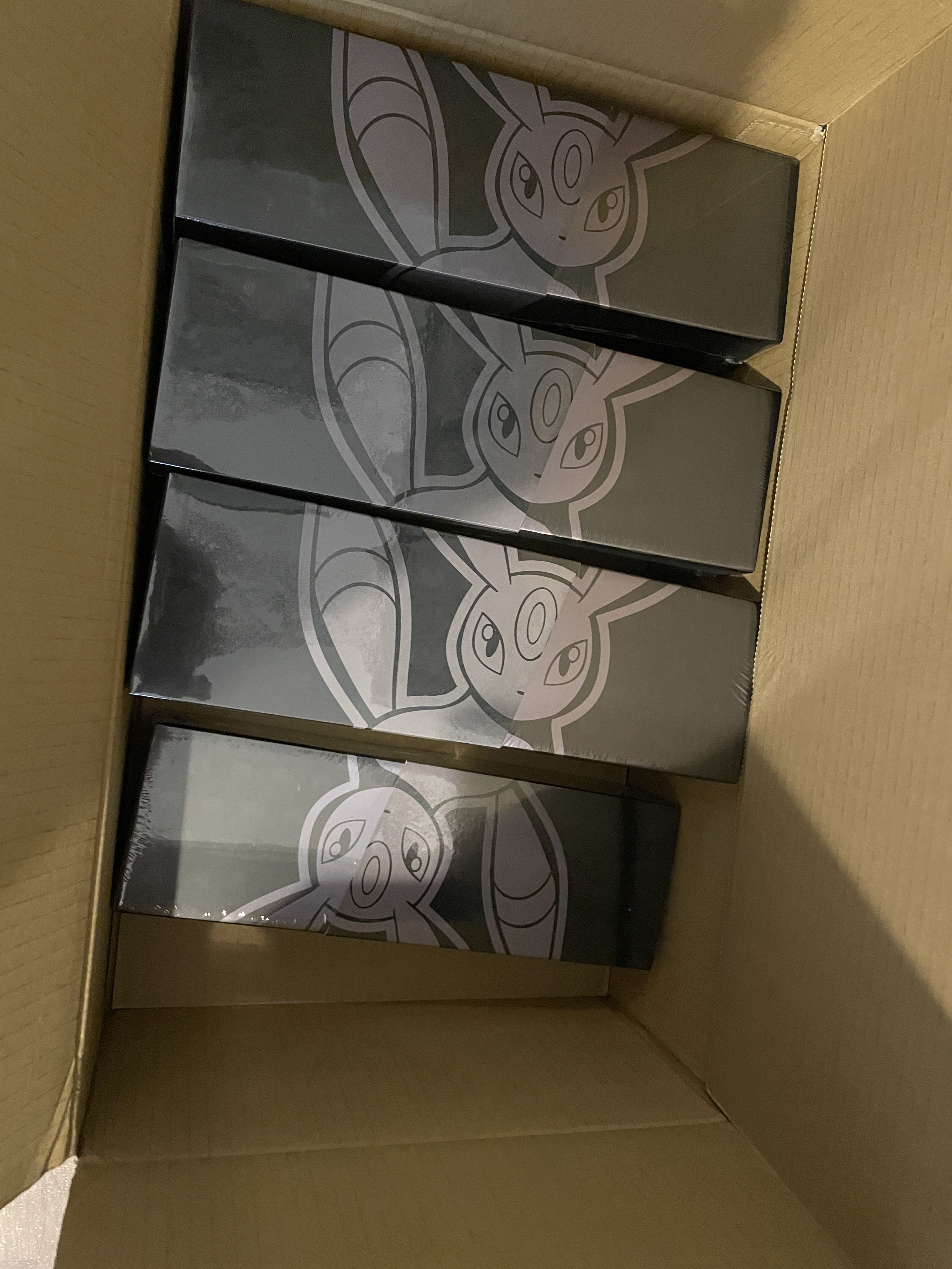 Umbreon Chinese 25th Anniversary Expansion Box, Hobbies & Toys, Toys ...
