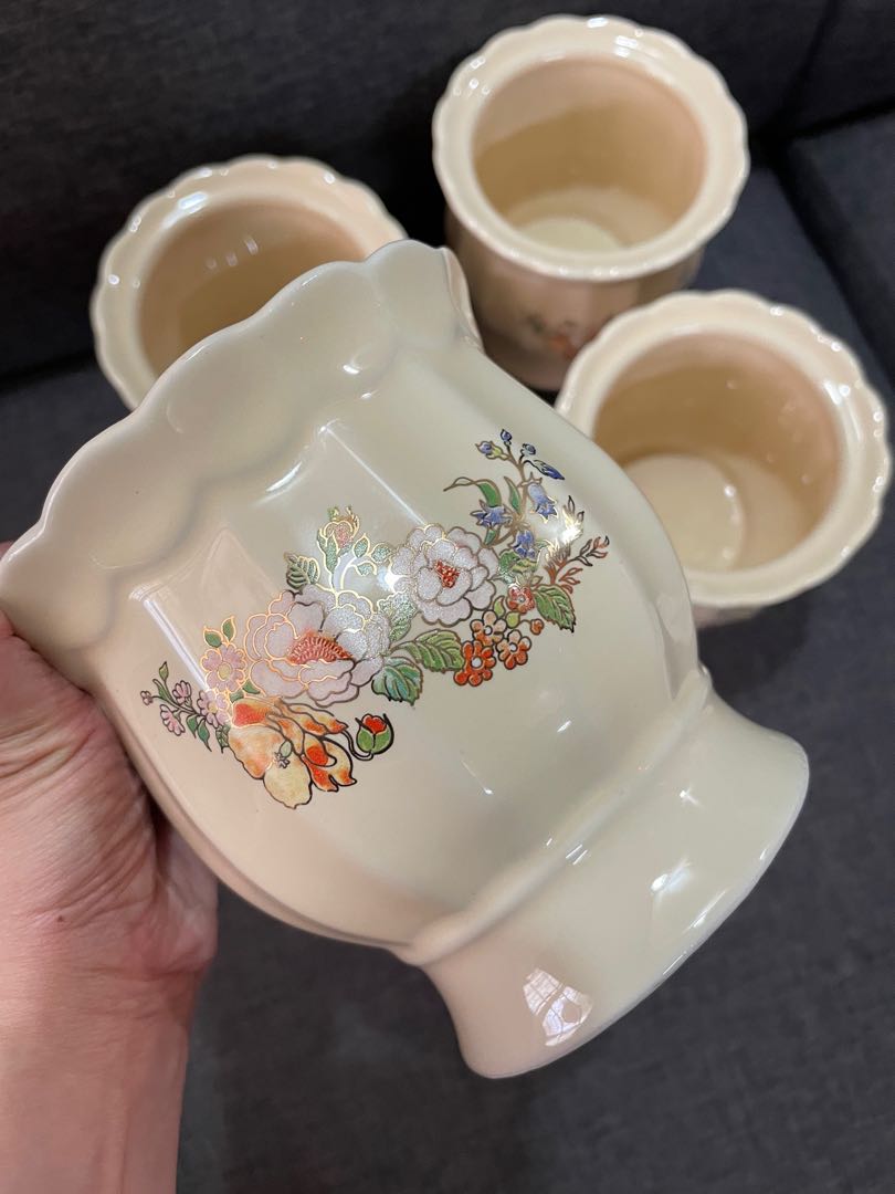 Vintage ceramic container, Furniture & Home Living, Home Decor, Vases ...