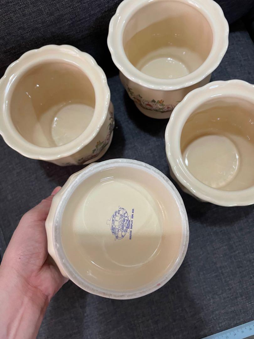 Vintage ceramic container, Furniture & Home Living, Home Decor, Vases ...