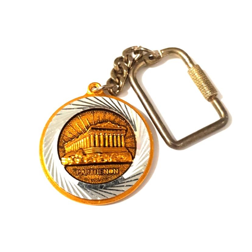 Vintage keyring keychain Parthenon Athens Greece, Hobbies & Toys ...