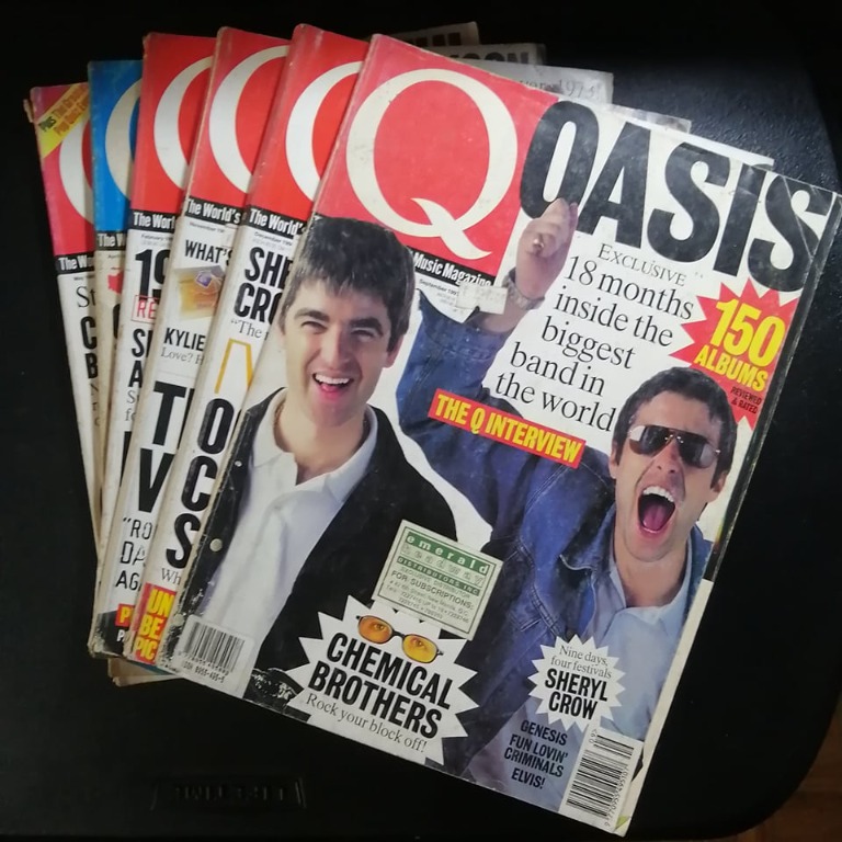 Vintage Q Magazines 1996-1997, Hobbies & Toys, Books & Magazines ...