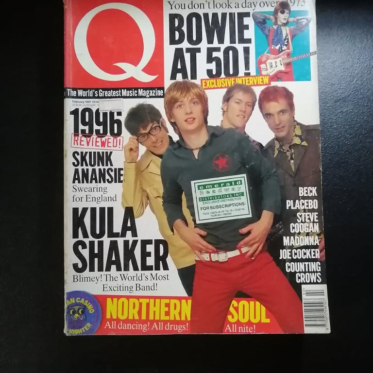 Vintage Q Magazines 1996-1997, Hobbies & Toys, Books & Magazines, Magazines on Carousell
