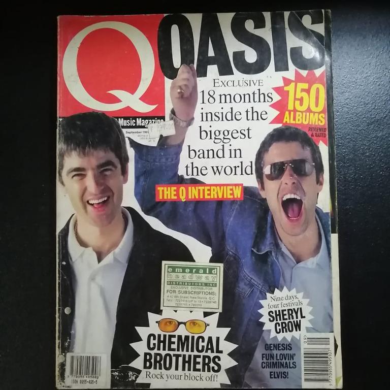 Vintage Q Magazines 1996-1997, Hobbies & Toys, Books & Magazines ...