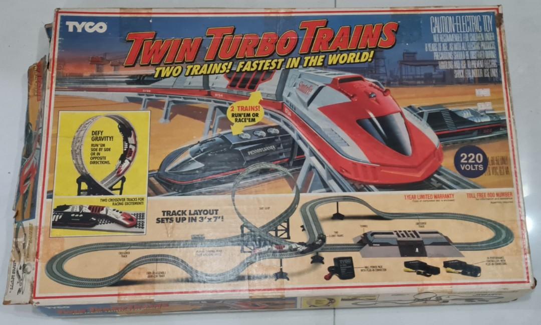 Vintage Tyco twin turbo train, Hobbies & Toys, Toys & Games on Carousell