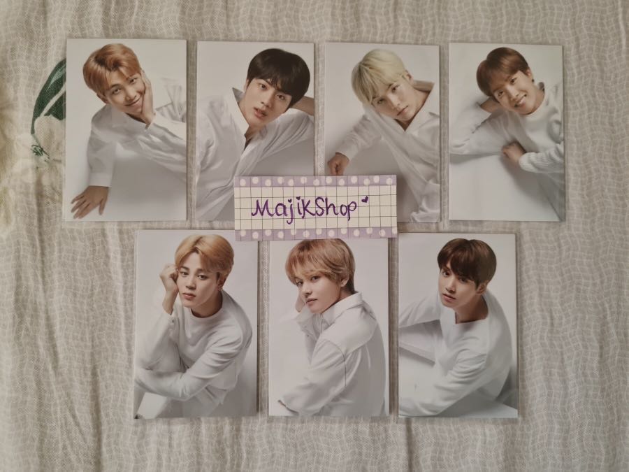 VT x BTS Signed Photocard Set (OT7), Hobbies & Toys, Memorabilia ...