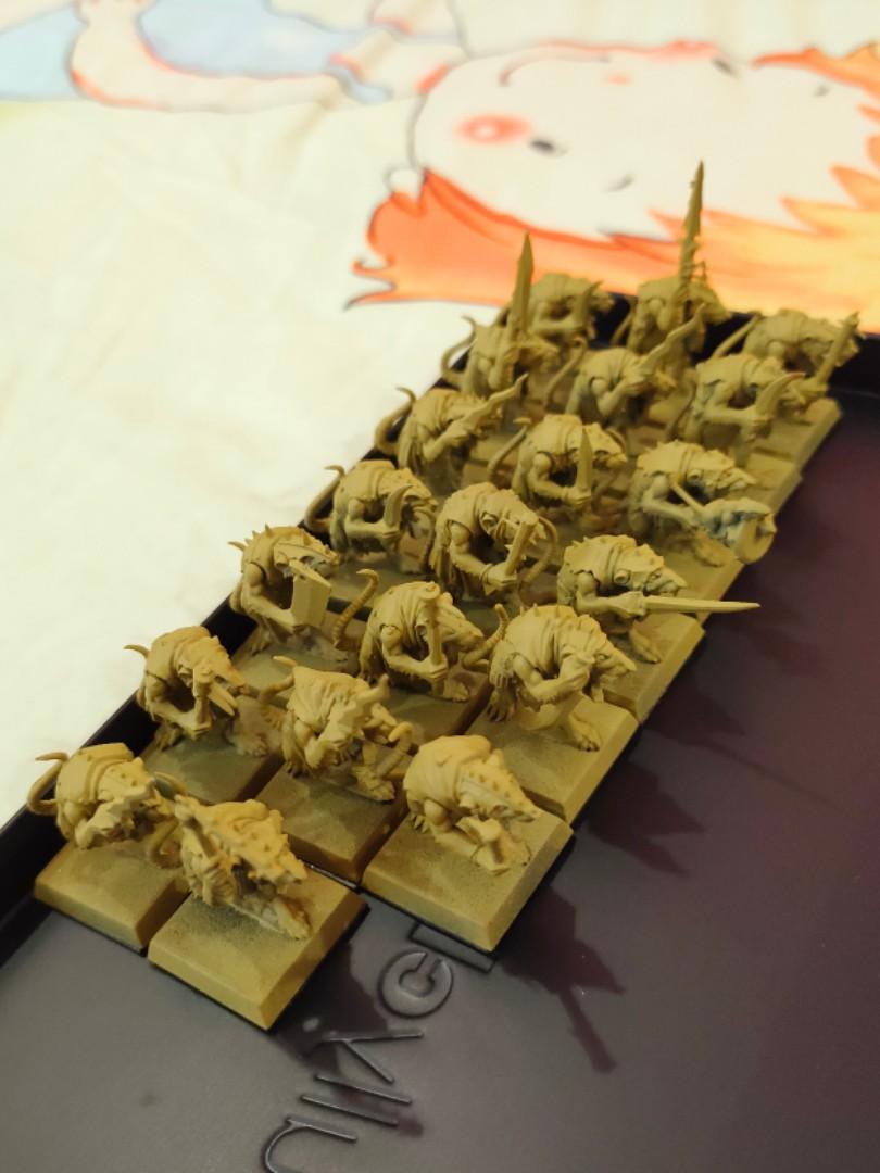 Warhammer AOS Skaven Clanrats Set of 20, Hobbies & Toys, Toys & Games ...