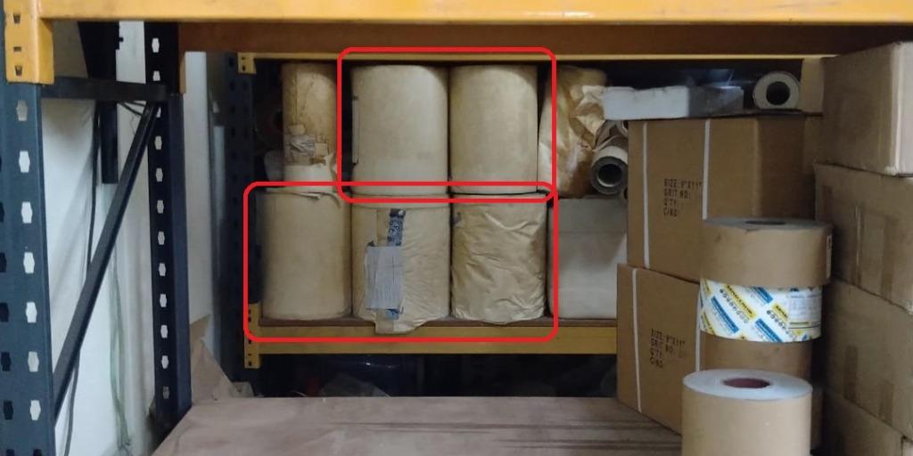 Wrapping Paper 15kg Per Thick Roll 50cm 1km Kraft WaterProof Oil Proof ...