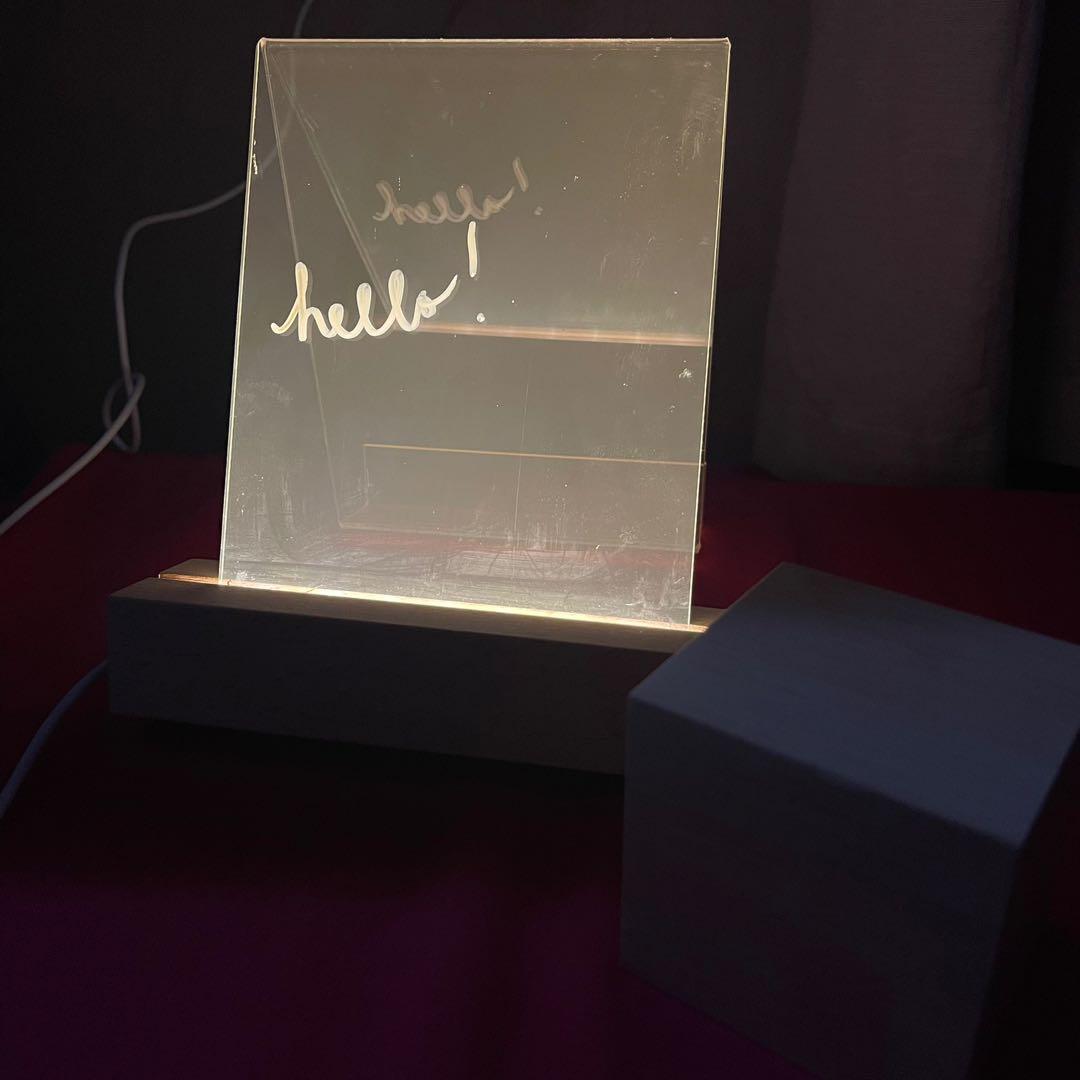 Writable Glass Frame, Furniture & Home Living, Home Decor, Frames ...