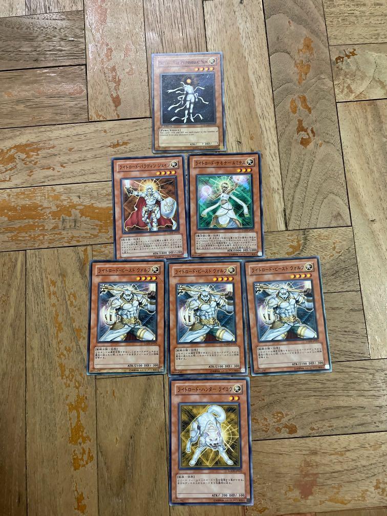 Yugioh - lightsworn focused monster cards, Hobbies & Toys, Toys & Games ...