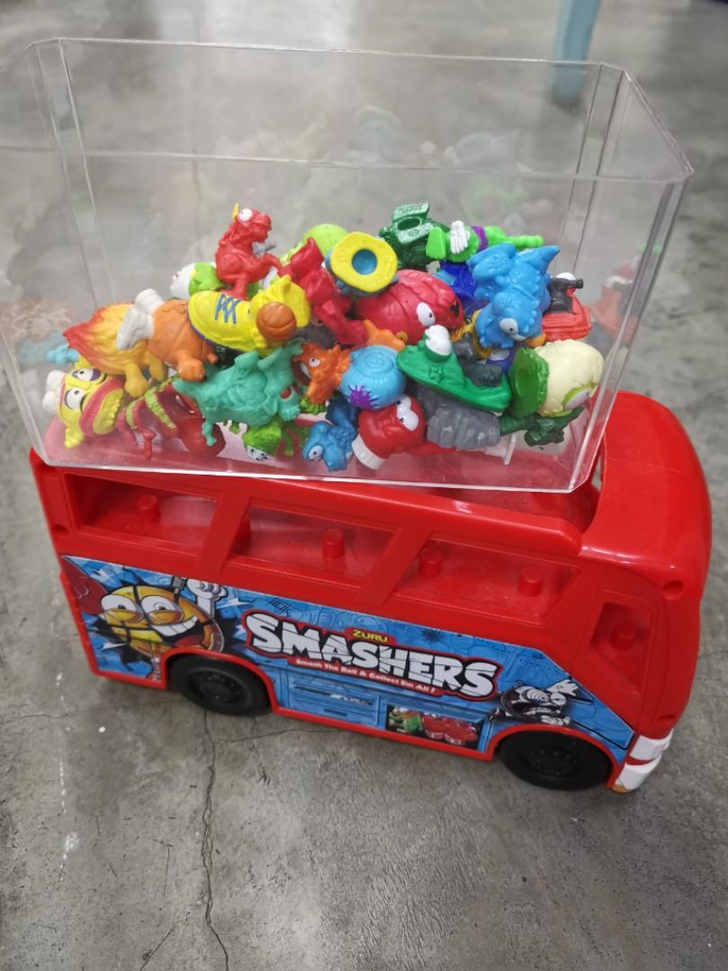Zuru Smasher Bus + 45 smashers, Hobbies & Toys, Toys & Games on Carousell
