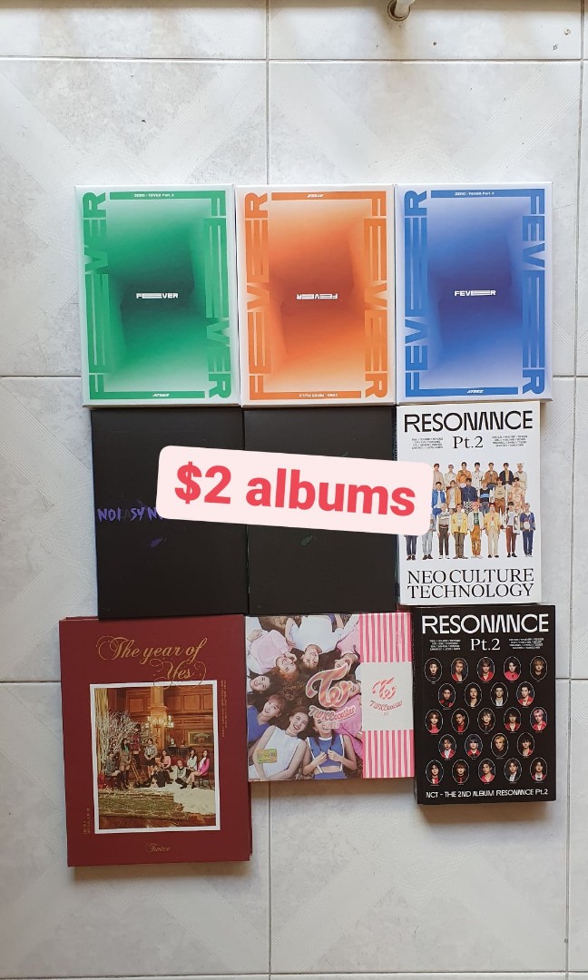$2 cheap kpop albums || ateez stray kids nct twice, Hobbies & Toys ...
