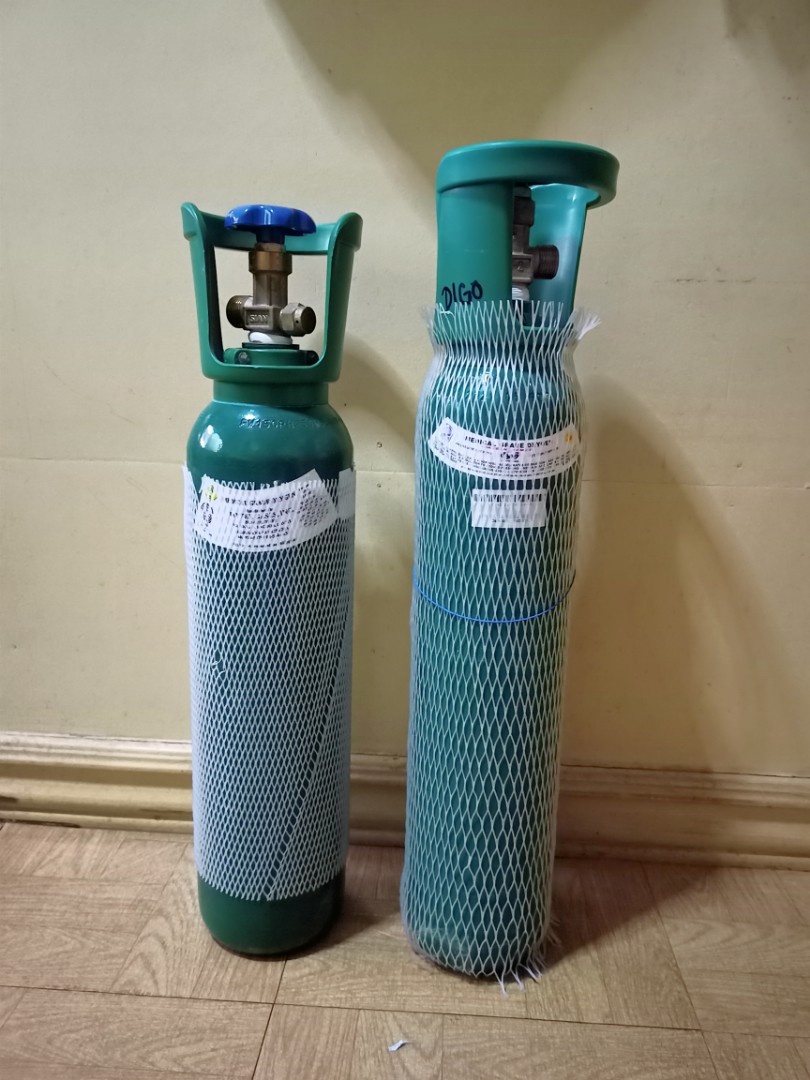 5 lbs Medical Oxygen Tank, Health & Nutrition, Medical Supplies & Tools ...