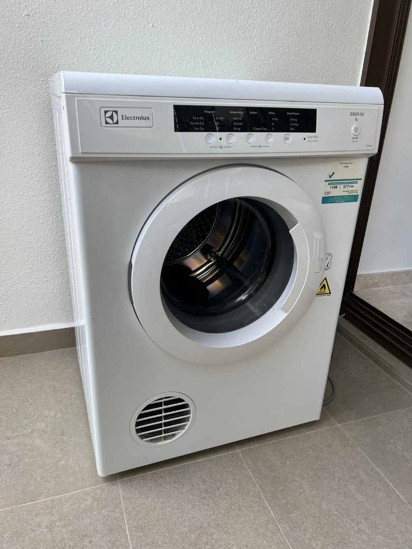 Fast deal! 6Kg Electrolux Sensor Dryer, TV & Home Appliances, Washing ...