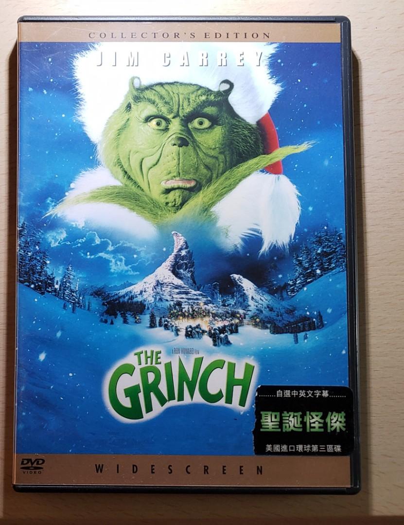 電影 聖誕怪傑 THE GRINCH DVD 自選中英文字幕, 興趣及遊戲, 音樂、樂器 & 配件, 音樂與媒體 - CD 及 DVD ...