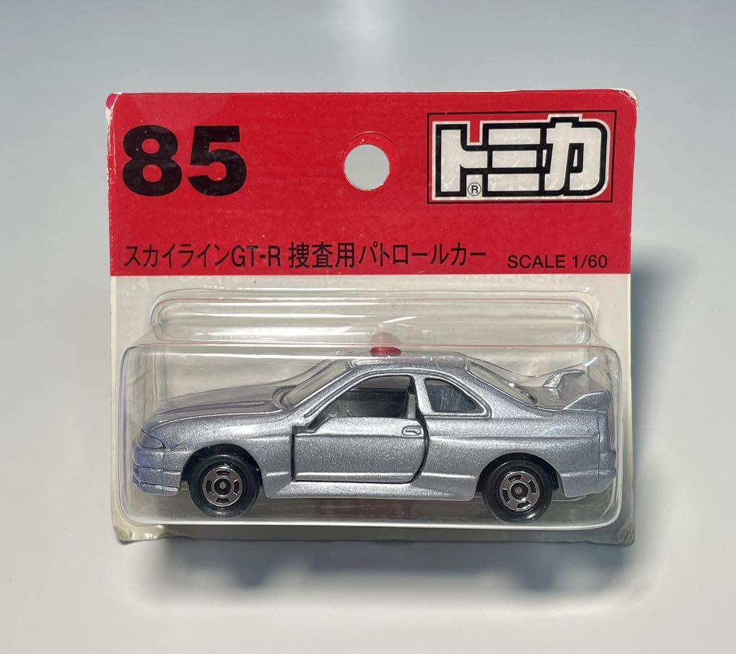 全新 日版 Tomica Tomy卜彐夕 No.85 Skyline GT-R 搜查用 警車 吸塑裝 GTR Hotwheels Bandai ...