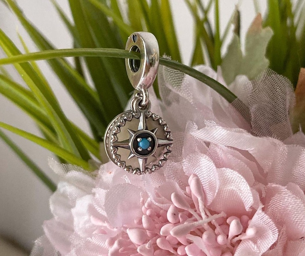 ‼️ SALE ‼️ AUTHENTIC PANDORA COMPASS DANGLE CHARM, Women's Fashion ...